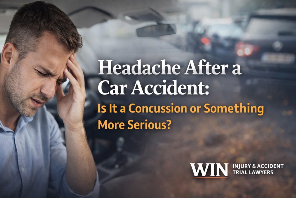 Headache After a Car Accident: Is It a Concussion or Something More ...