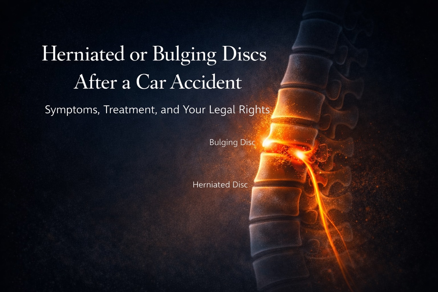 Herniated or Bulging Discs After a Car Accident: Symptoms, Treatment ...