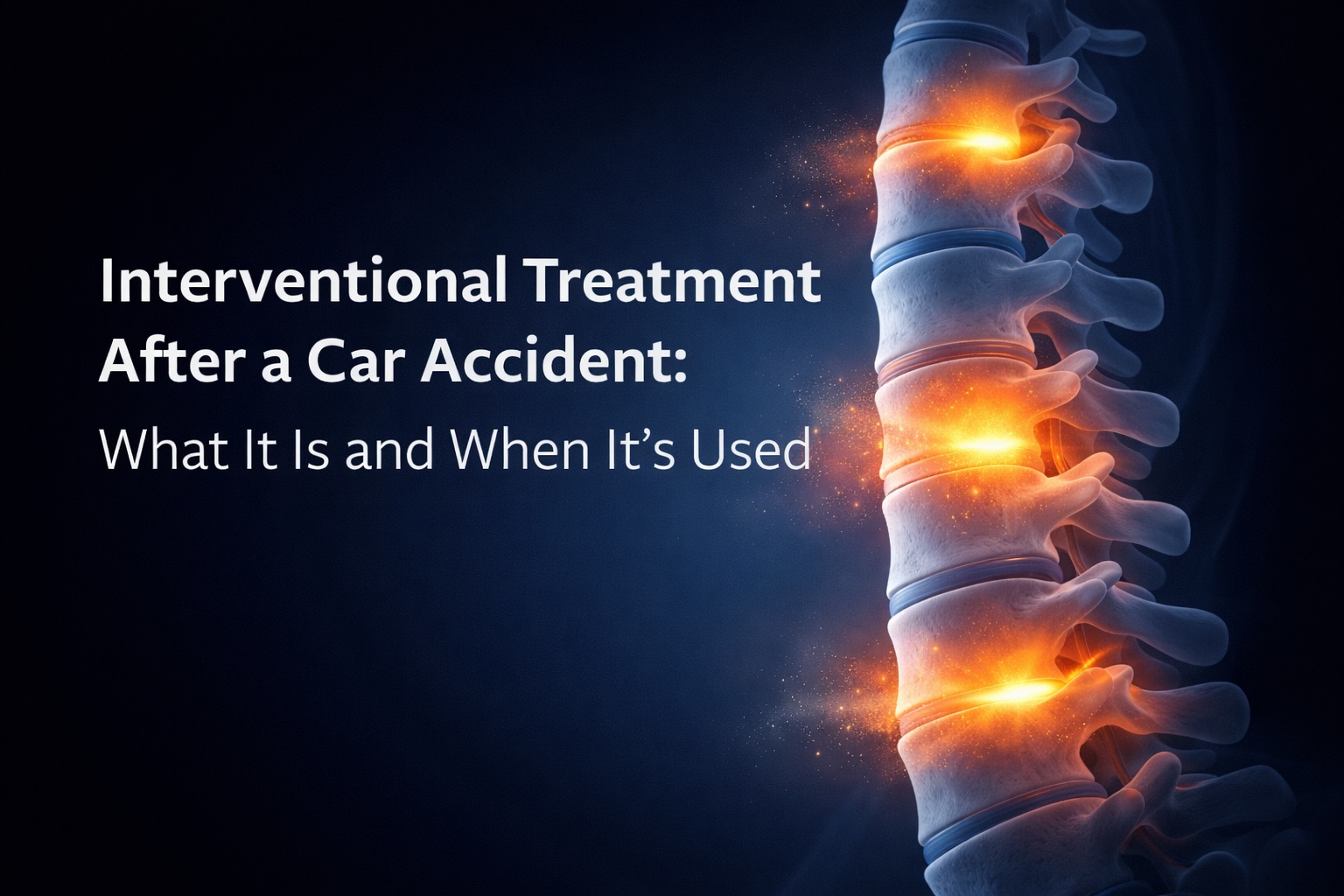 Interventional Treatment After a Car Accident: What It Is and When It’s ...