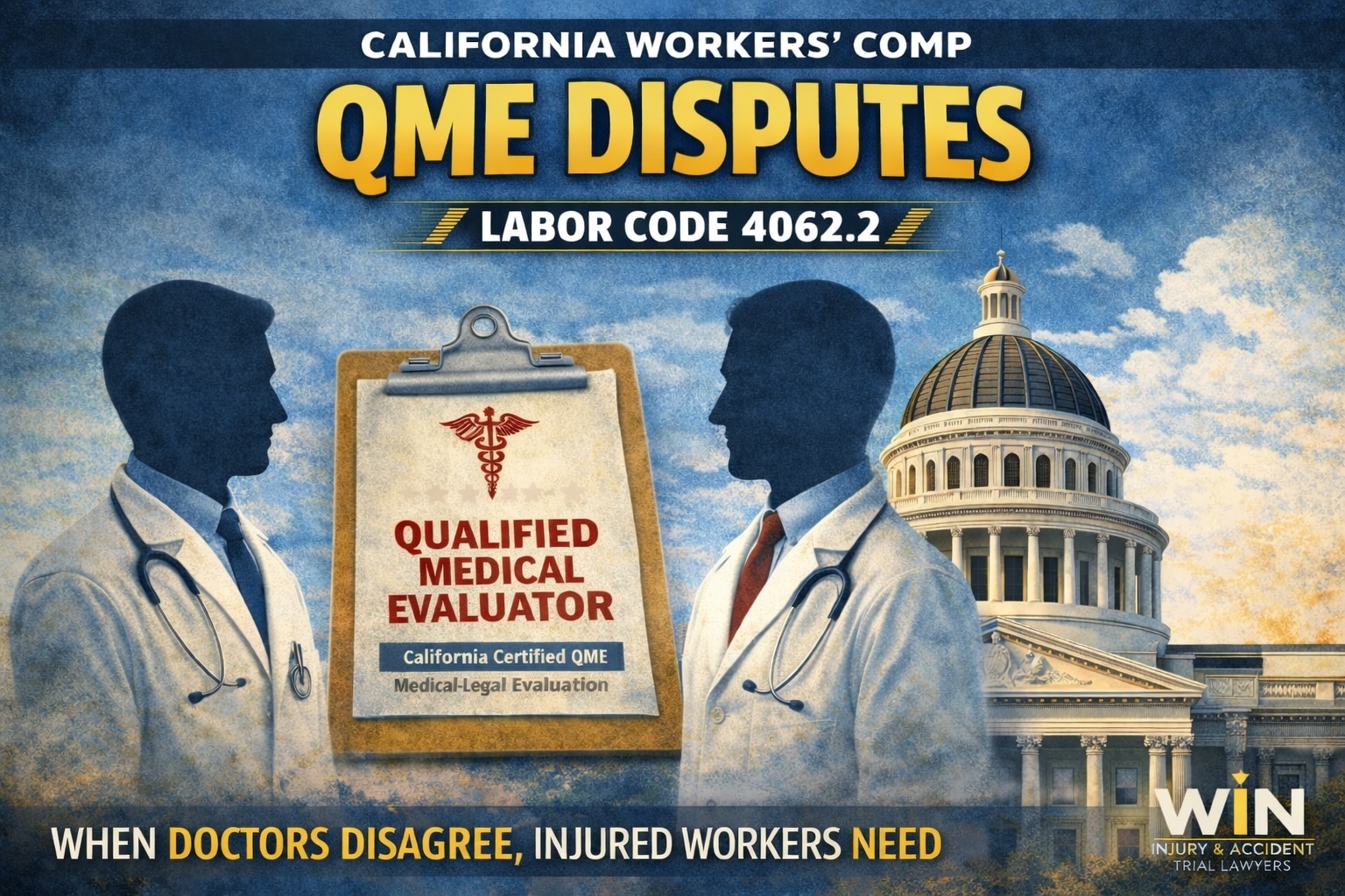 California Labor Code 4062.2 – QME Disputes Explained | WIN Injury ...