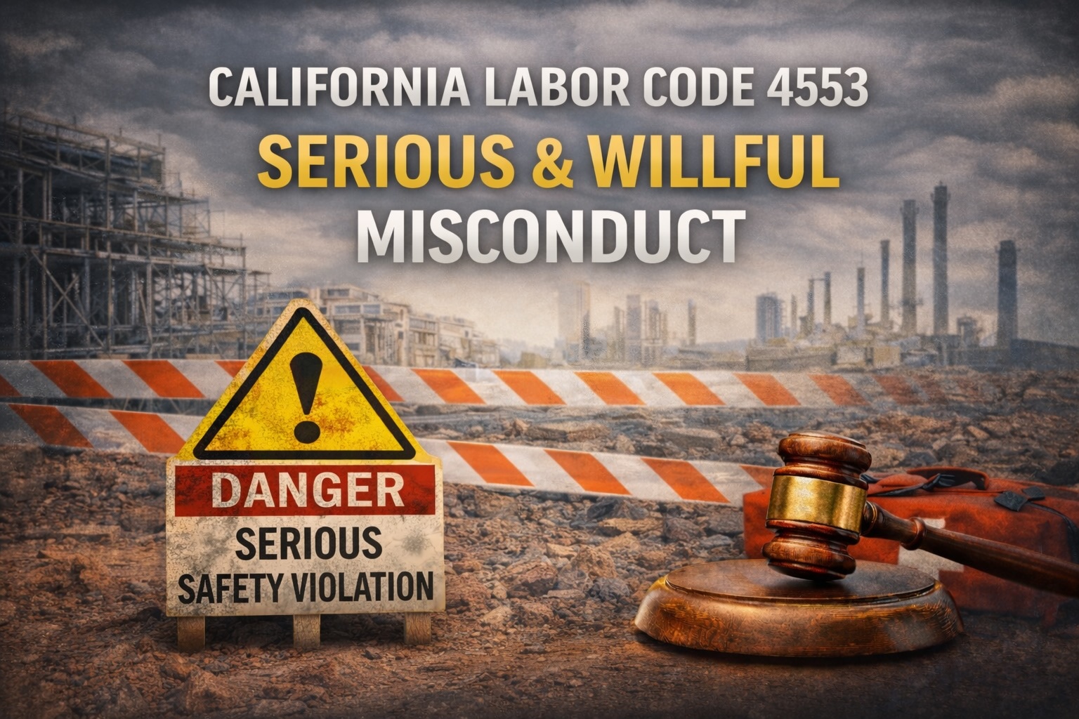 Labor Code 4553 – Serious & Willful Misconduct by an Employer | WIN ...