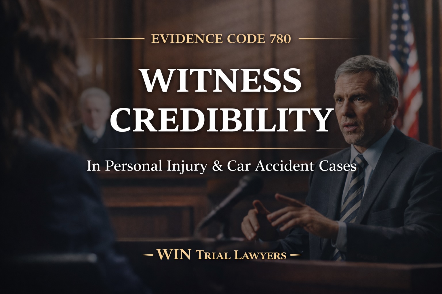 California Evidence Code § 780 – Witness Credibility (Accidents) | WIN ...